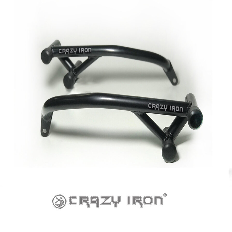 Защита RACE RAIL CRAZY IRON HONDA CB1000R 18-, чёрный матовый цвет