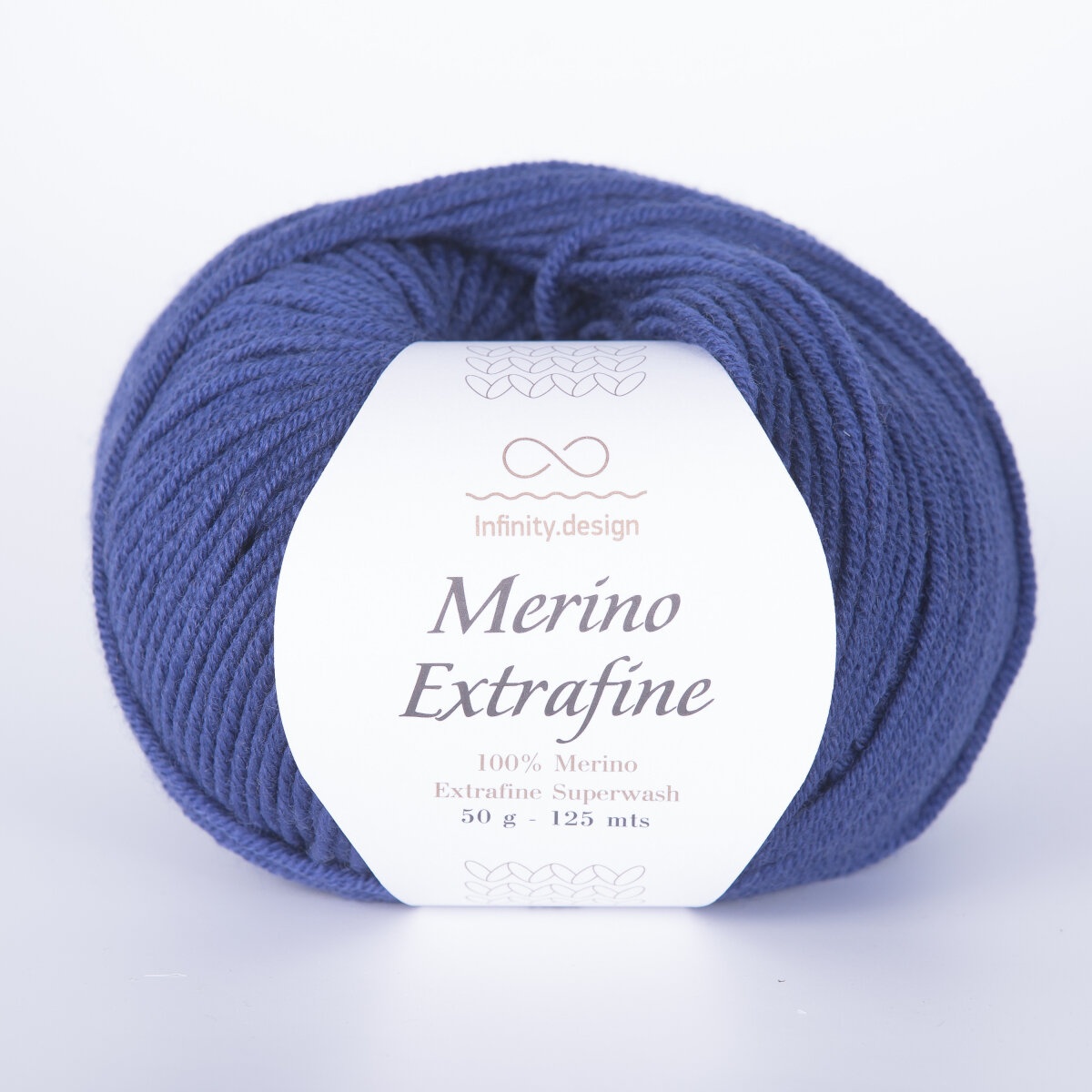Пряжа для вязания Infinity Design Merino Extrafine (6052 Jeans Blue)
