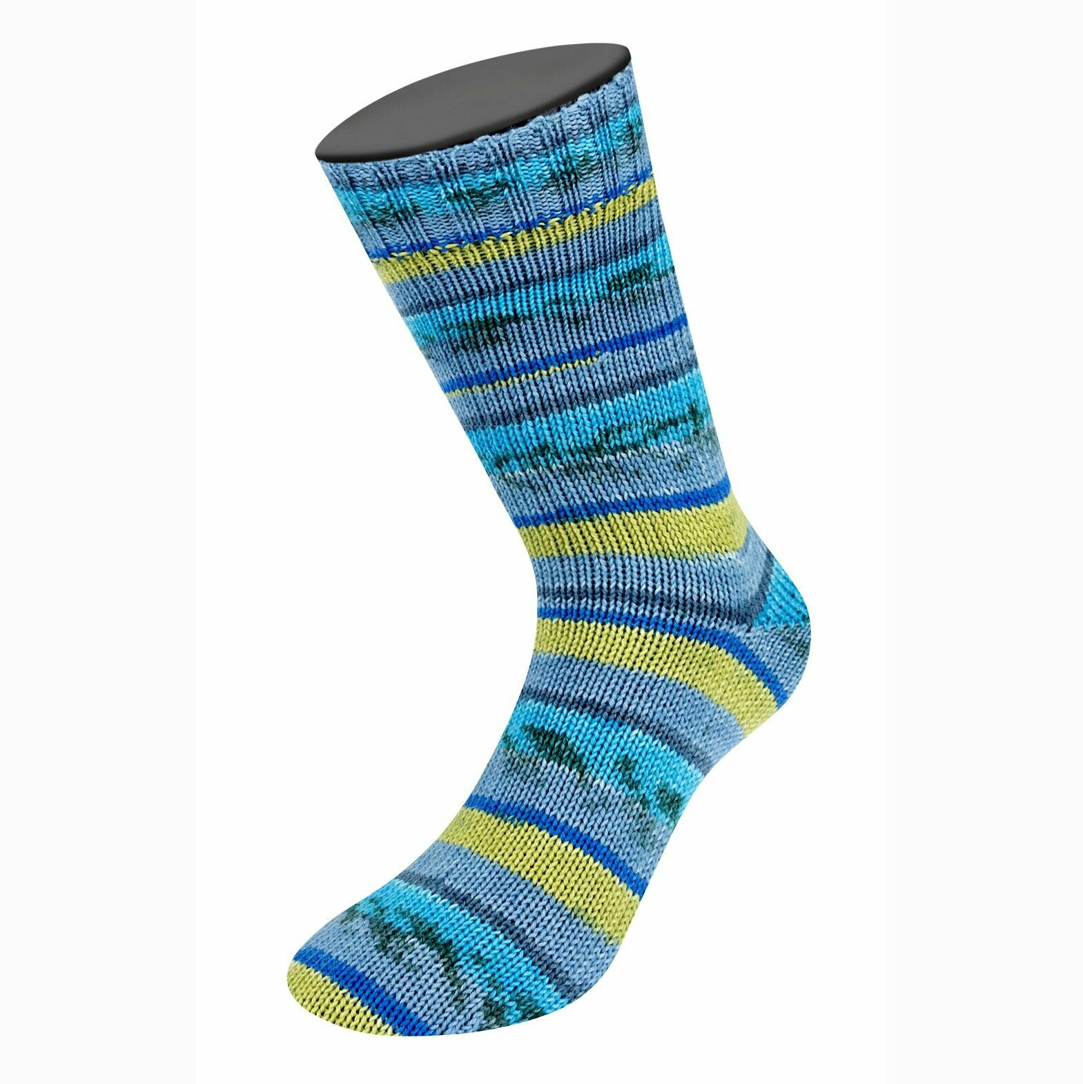 Носочная пряжа Lana Grossa Merino Extrafine Alto Meilenweit 100 (2527)