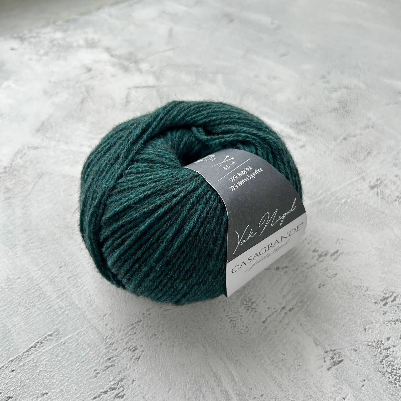 Пряжа для вязания Casagrande Yak Nepal (26.013) 1 моток