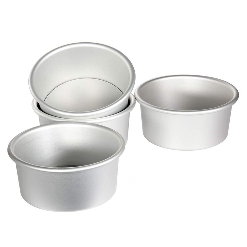 Шт. круглых форм для кексов, 6-дюймовые антипригарные формы для чизкейка, круглые формы для выпечки, форма для кексов со съемным дном