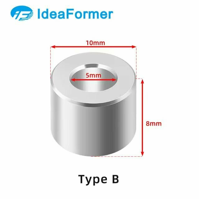 Комплект 10 шт. изоляционных колонок IdeaFormer 0506/0508 для 3D-принтера Type B