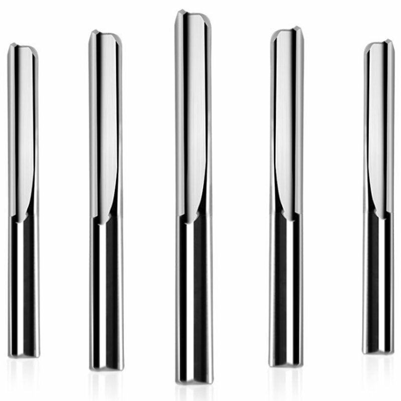 Шт. двухканавочные фрезы с прямым пазом из твердого сплава для ЧПУ-фрезерных станков 4 x 22 мм