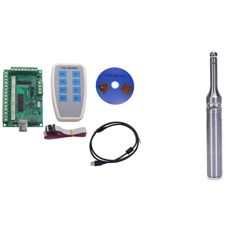 Кромкоискатель Электронный оптический кромкоискатель со светодиодом и звуковым сигналом с интерфейсом USB d Плата управления движением ЧПУ MACH3