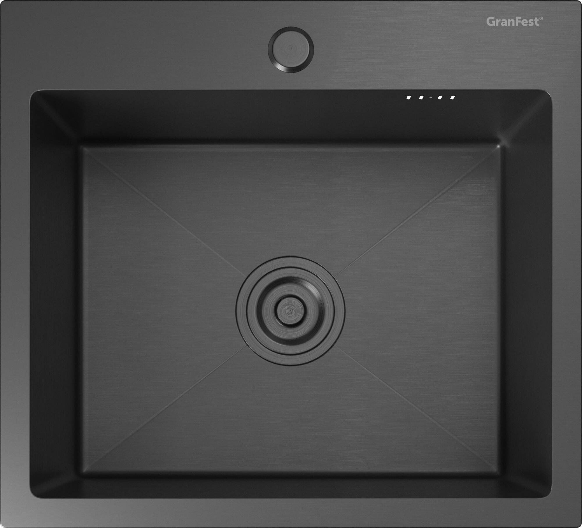 Мойка для кухни GranFest METAL 4844