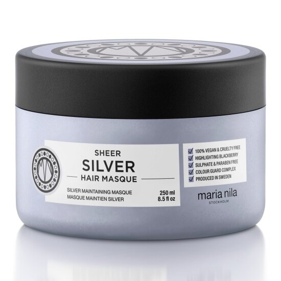 Маска для волос Maria Nila Sheer Silver Подлинное серебро, 250 мл