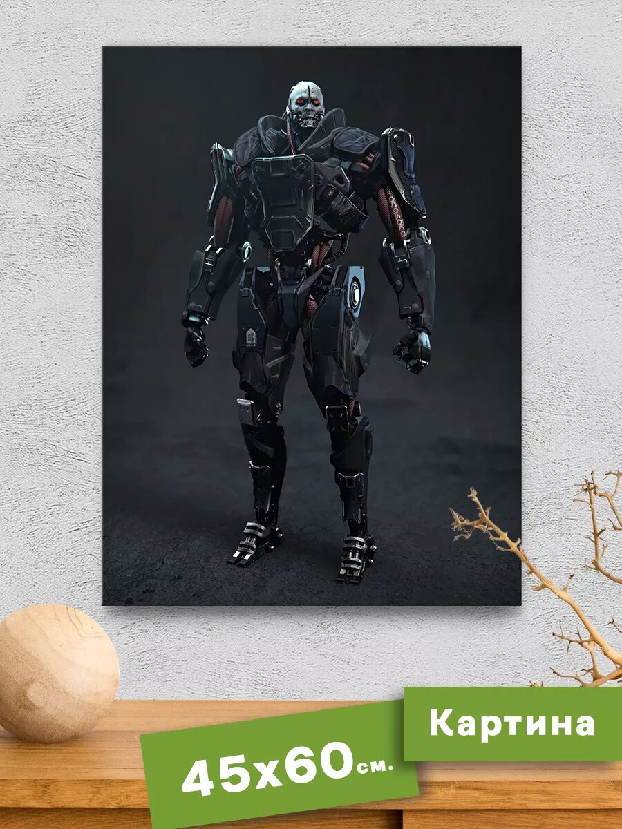 Картина на стену Cyberpunk 2077 киберпанк Адам Смэшер