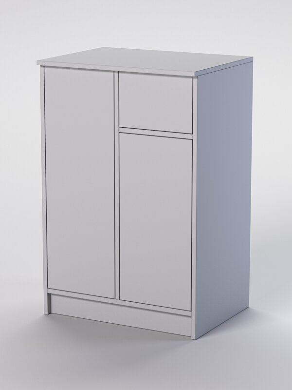 Тумба под кофемашину №7-600, Черный. Производитель товара - компания Westcom.