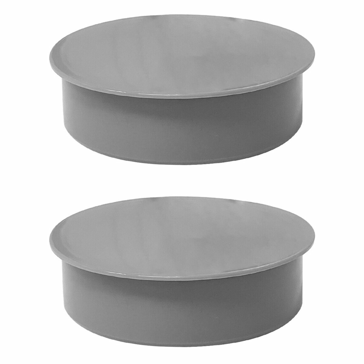 Заглушка d110 мм пластиковая для внутренней канализации (2 шт.)