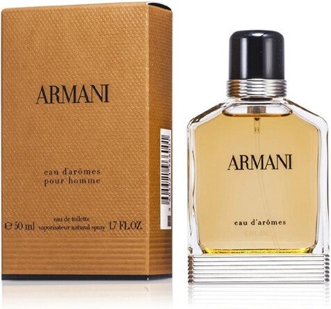Armani Eau d’Aromes Pour Homme 50 мл, Туалетная вода мужская