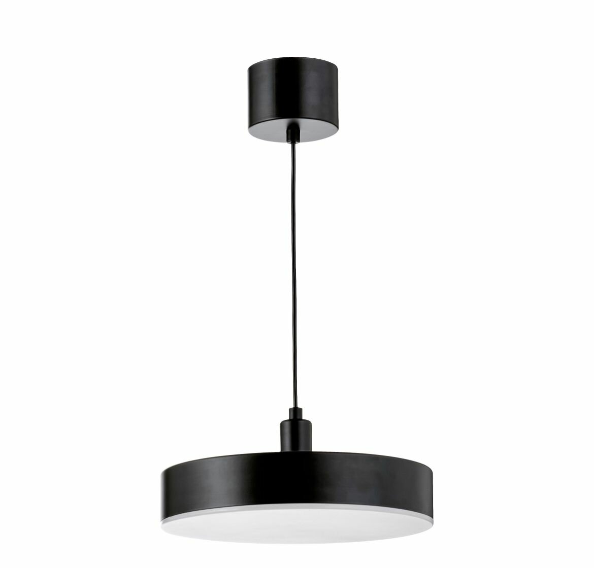 NYMANE Подвесной светильник, светодиодный, беспроводное регулирование, белый спектр/ антрацит, 38 см