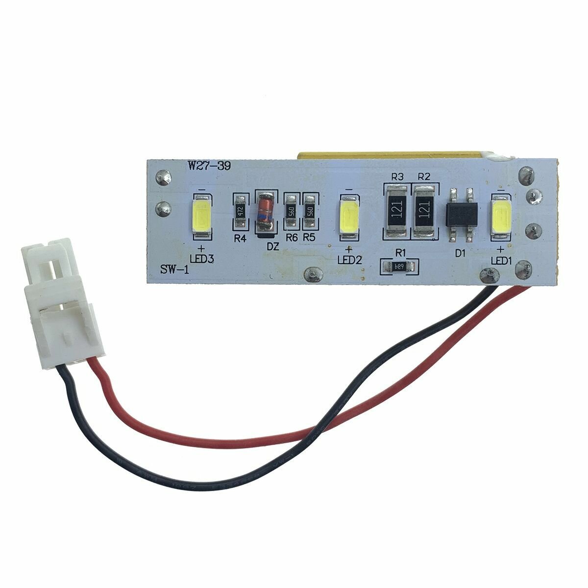 Светодиодный свет кластер в сборе 41041487 MyPads для холодильников Hoover & Candy PCB печатная плата SW-BX02A W27-39