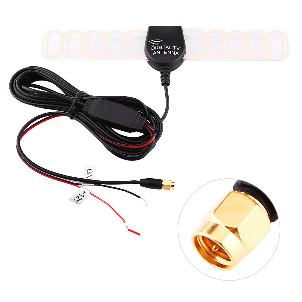 Универсальный цифровой телевизионный воздушный усилитель Booster FM DVB-T антенна с разъемом SMA (M)