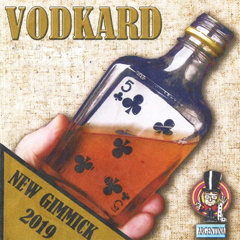 Vodkard Magic Трюк с картой в бутылке