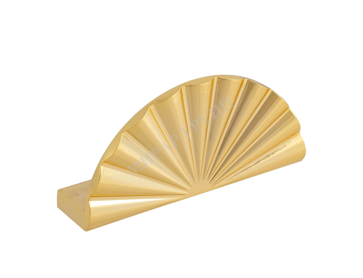 Ручка мебельная Palladium "Fan" 32 мм золото