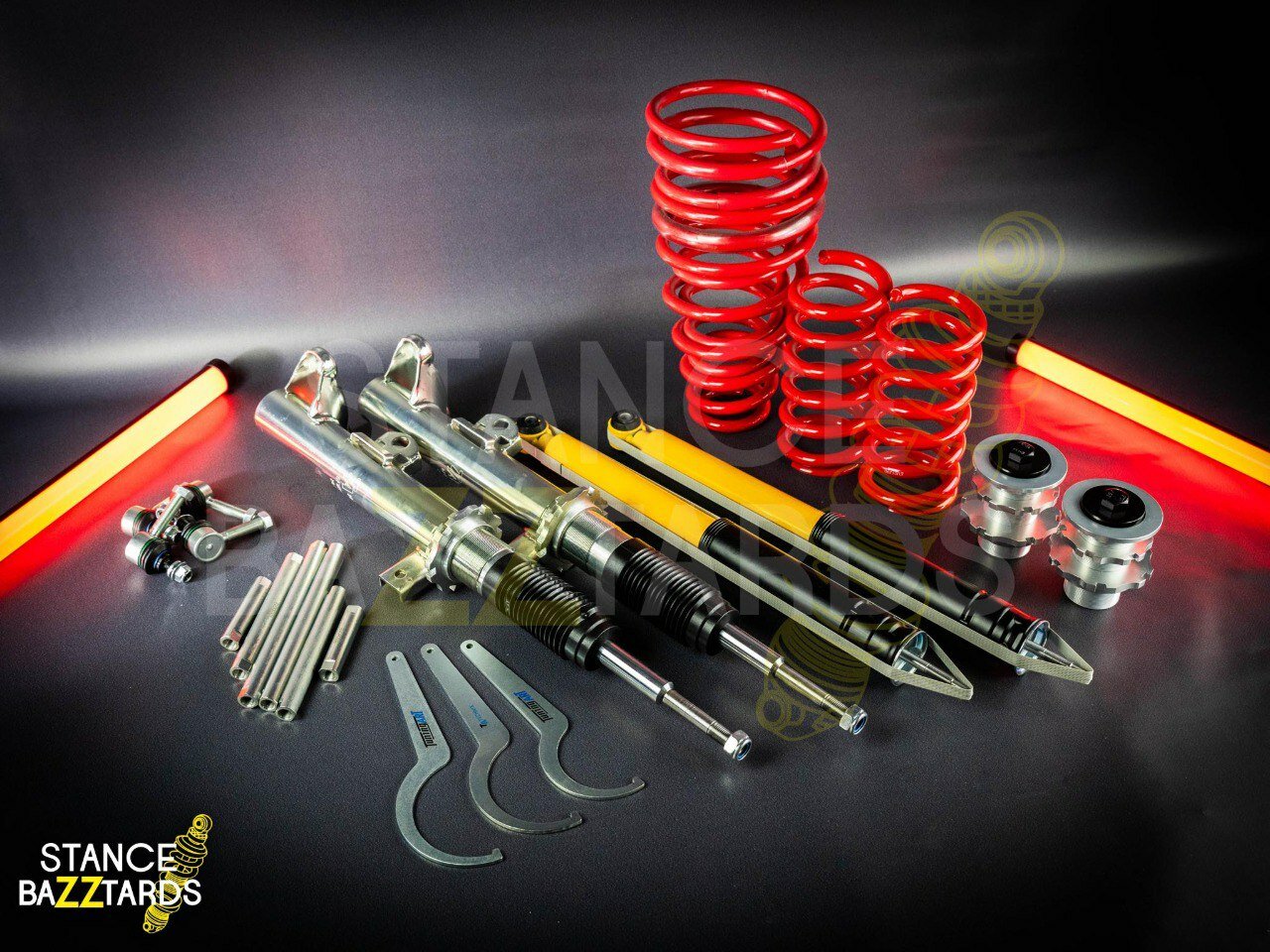 Комплект винтовой подвески (койловеров) TA Technix EVOGWMB02 Mercedes-Benz CLK W209, 2002-2010 , с регулировками высоты