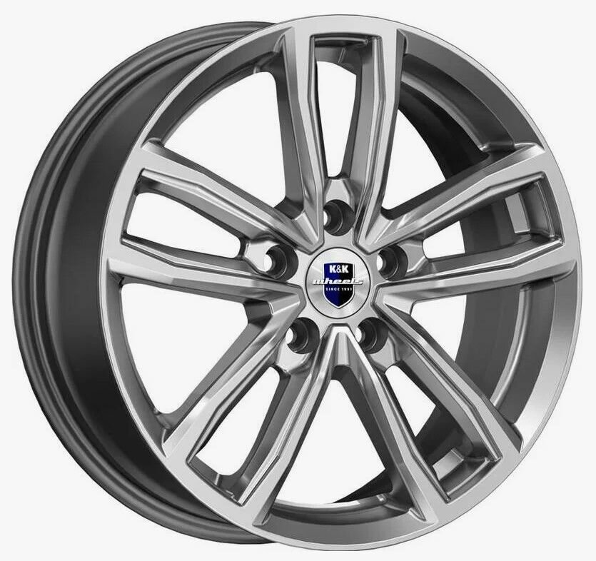 Колёсный диск 6.5j*17 5/114.3 ET45 D54.1 Каланг (КС1086) дарк платинум КиК
