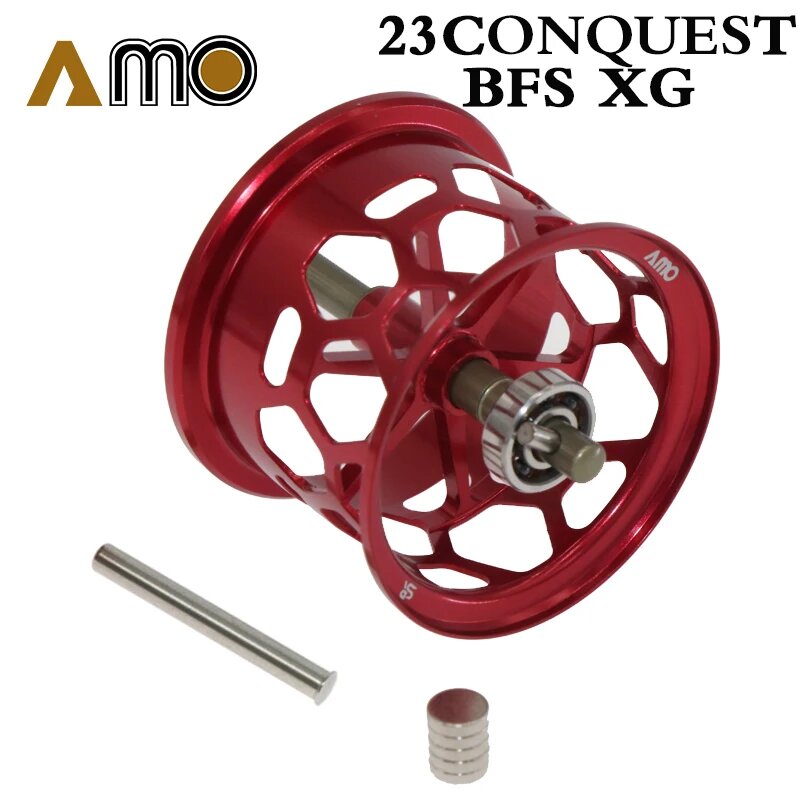Катушка AMO DIY 2023/26 CONQUEST BFS XG для микроприманок Red