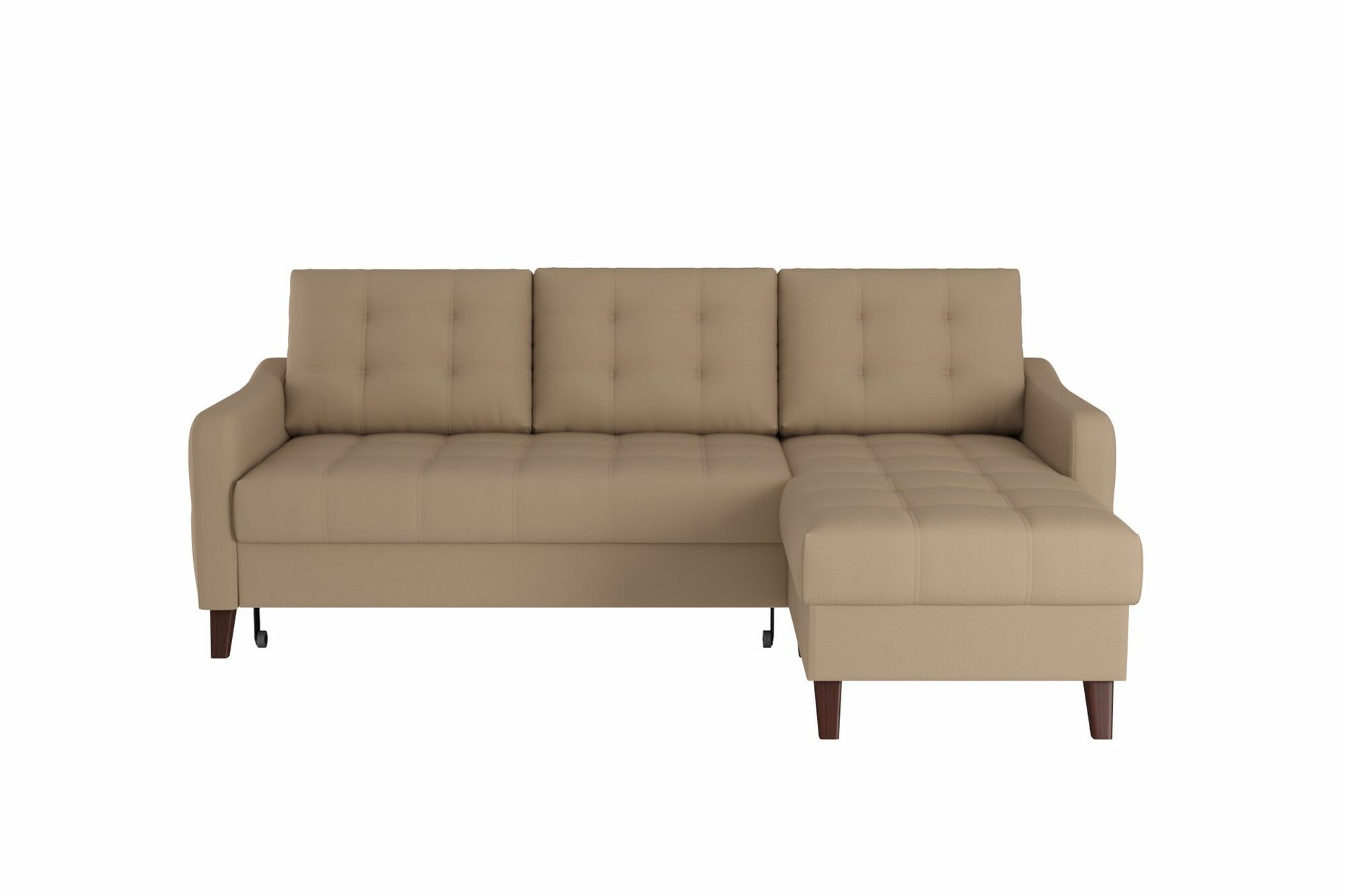 Диван-кровать угловой Сильва Римини 1 2-1пф(1пф-2т) СК Велюр Velutto 05