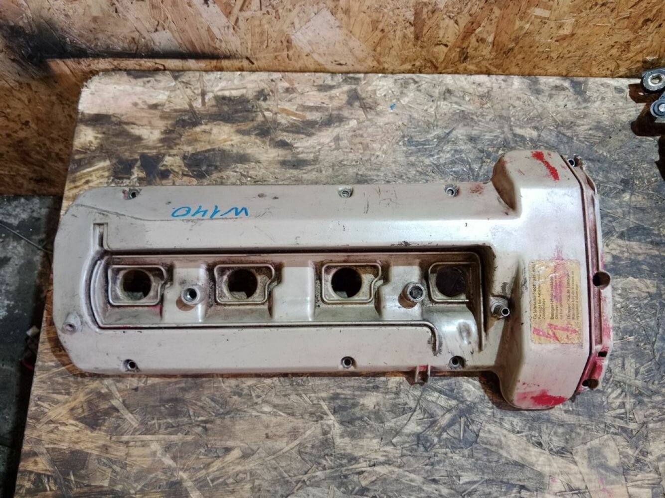 Крышка ГБЦ Mercedes-Benz W140 (1991 1998) 5.0 Б/У с пробегом