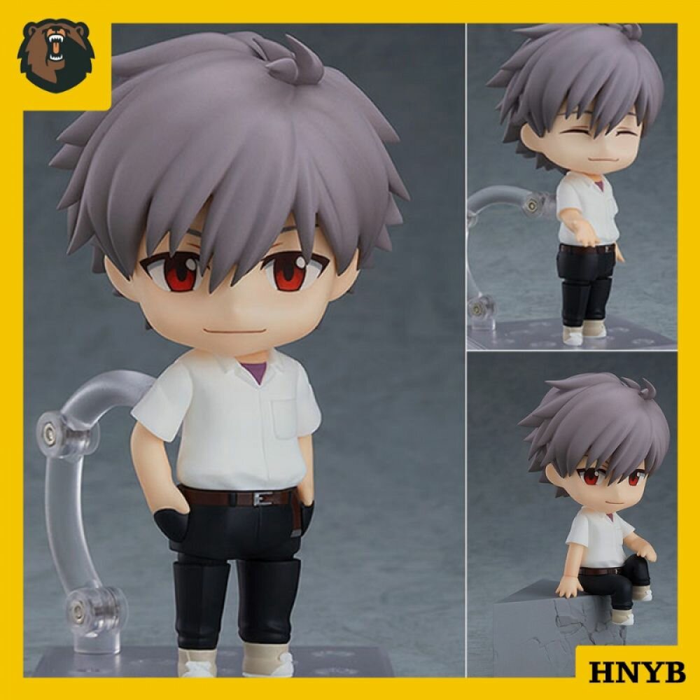 Фигурка Евангелион Каору Нагиса / Rebuild of Evangelion Kaworu Nagisa Нендороид Подарки для болельщиков (10 см) 1261