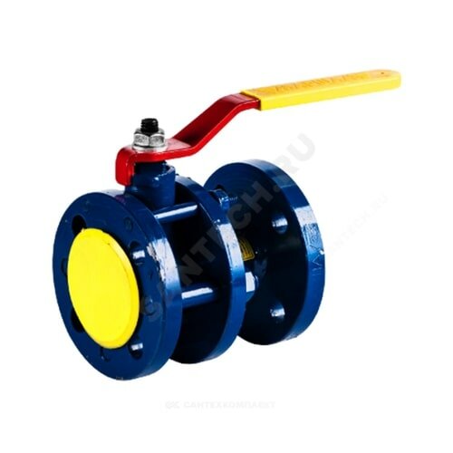 Кран шаровой Маршал 11с67п Ду100 СФ Ру16 фланцевый полный проход (007-0291)