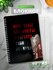 Блокнот деревянный Wood-Book, а5, с принтом Baby Melo