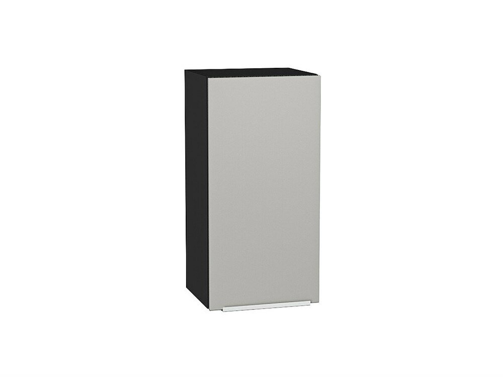 VVT Шкаф верхний с 1-ой дверцей Фьюжн Graphite, Silky Light Grey, 720, 350