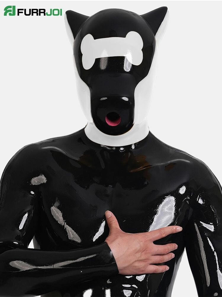 Furrjoi Силиконовая маска IDO с рисунком кости