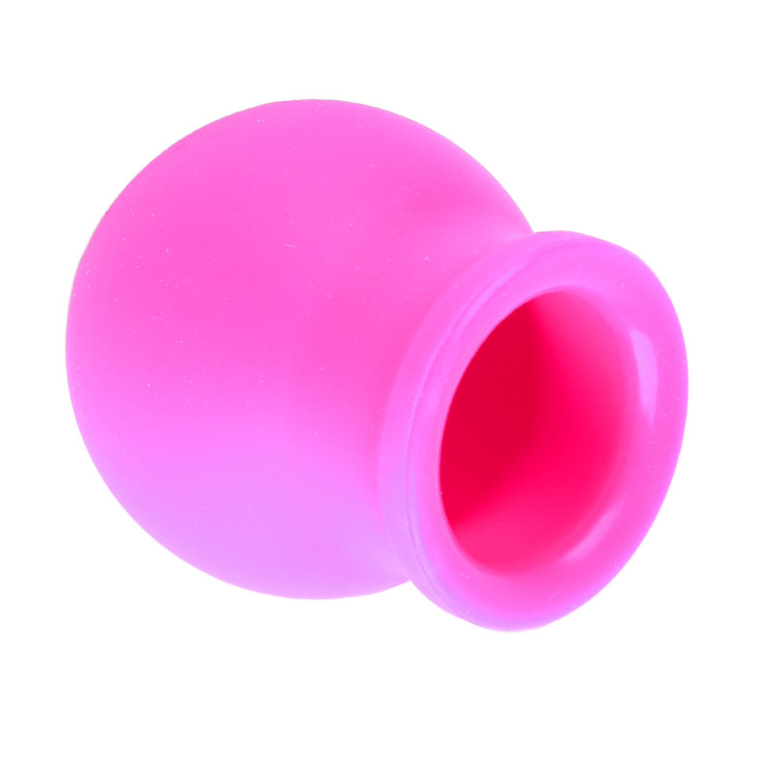 Устройство для увеличения губ с силиконовой щеткой для чистки и массажа, портативное, фиолетовое