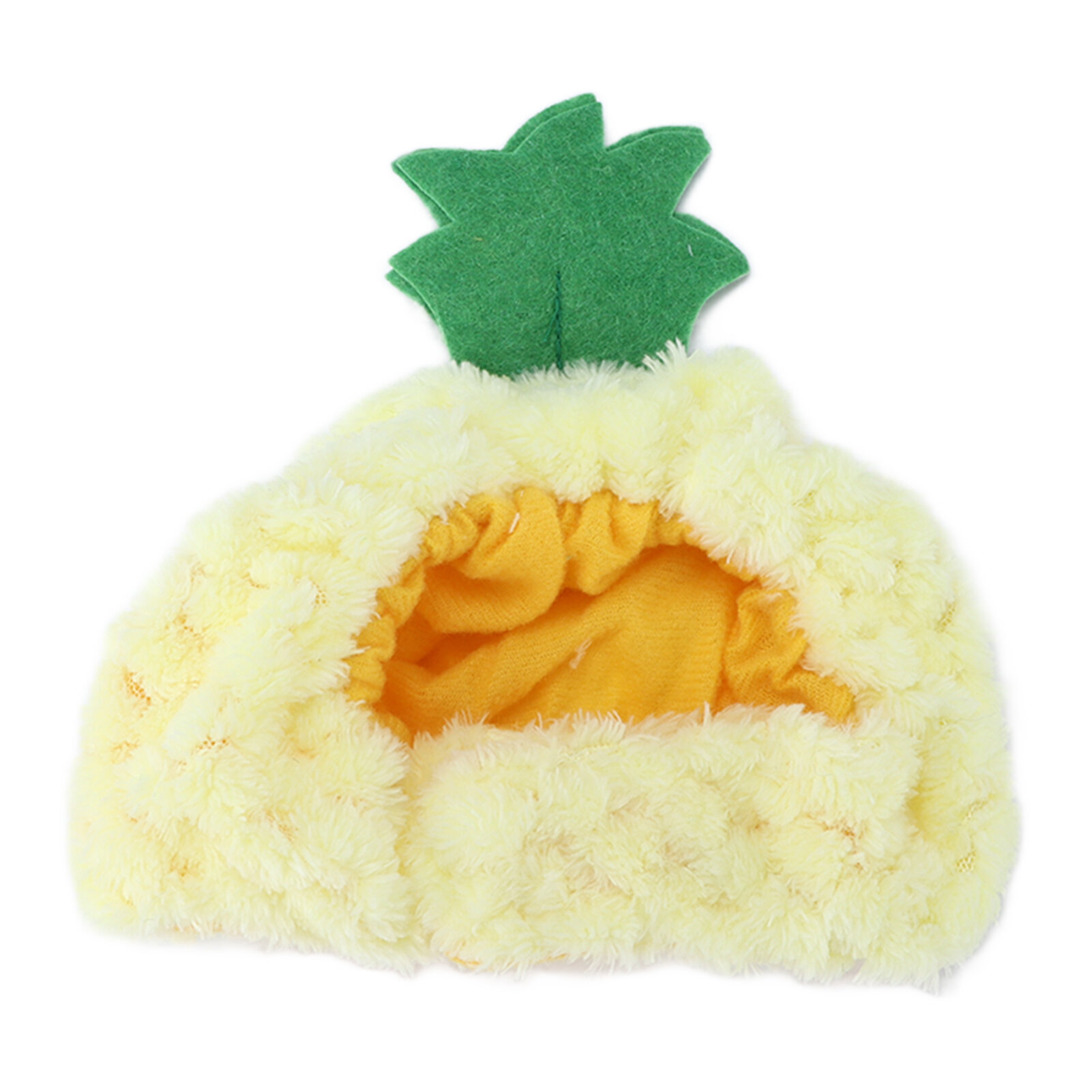 Регулируемая шляпа-ананас для кошек и собак, милый Хэллоуин, безопасные материалы, удобная посадка для щенков и котят