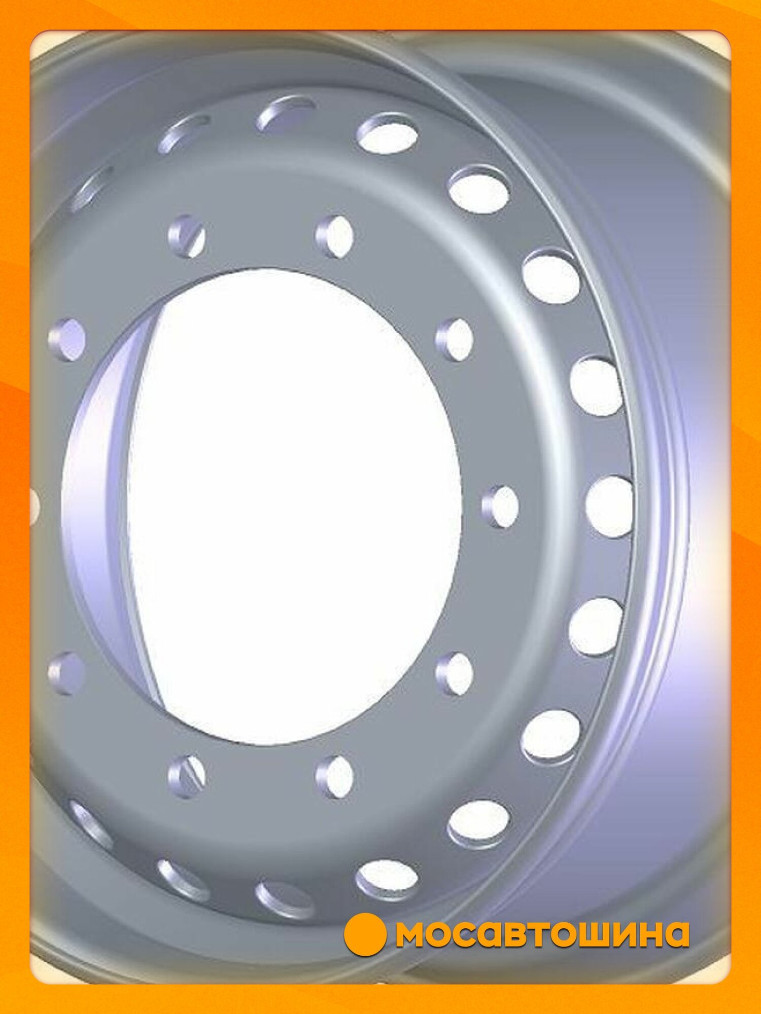 Автомобильные диски SRW 8221108 11.75x22.5 10x335 ET 120 Dia 281 silver