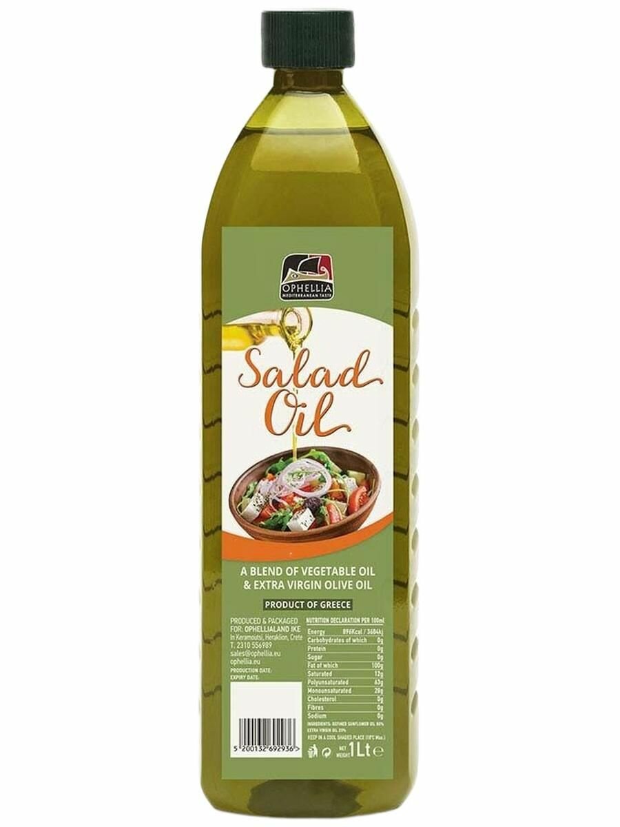 Салатное масло E.V. Olive Oil/растительное 500мл