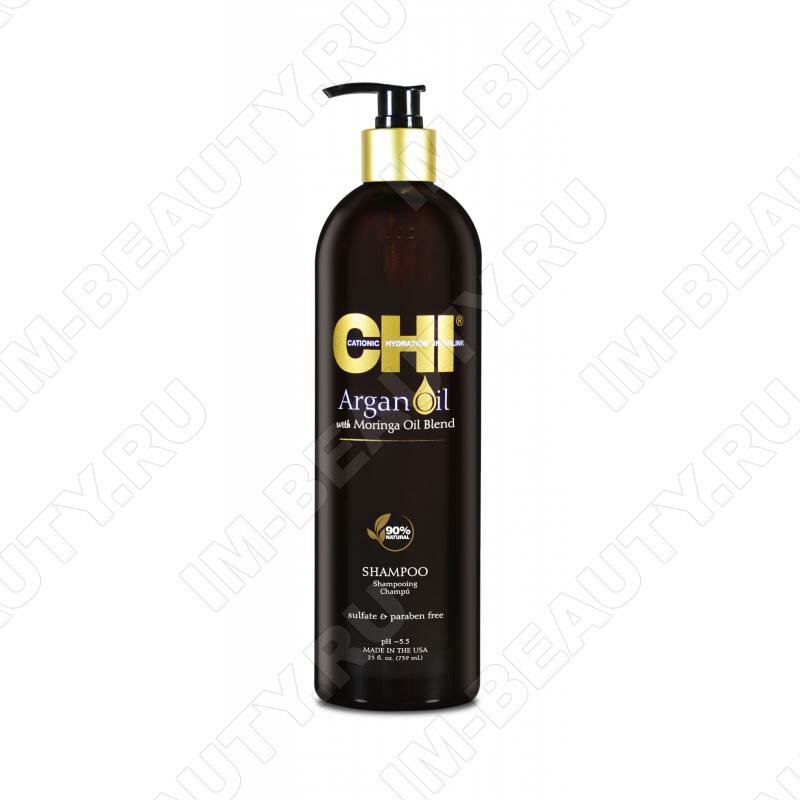 Шампунь CHI с Маслом Арганы и Маслом Моринга (CHI ARGAN OIL)