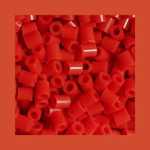 Бусины Hama красные F13-124, 2.6 мм, 1000 шт