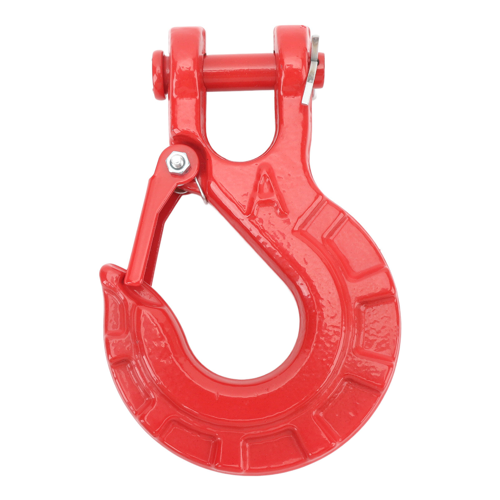 Крюк для цепи прицепа 15T из легированной стали, красный, безопасное соединение. крюк для цепи безопасности грузовика крюк для буксировочной лебедки универсальный крюк для лебедки