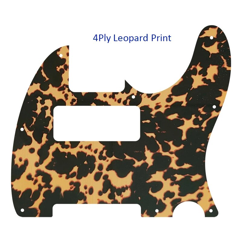 Плекстратор для Telecaster, 4Ply Leopard Print