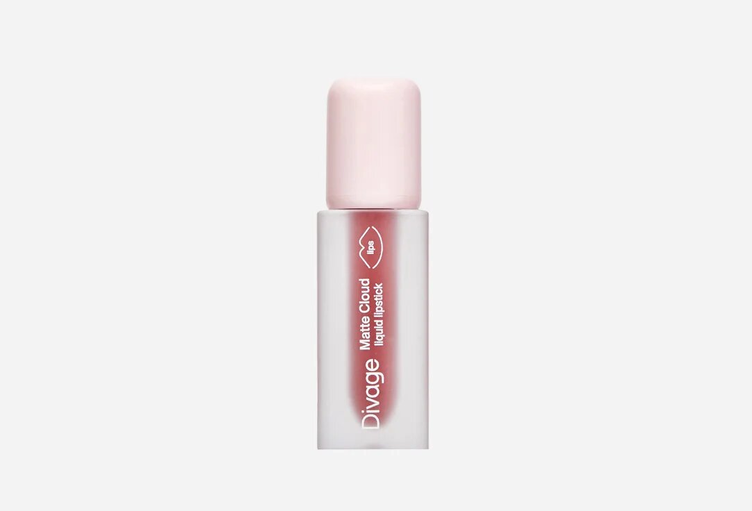 Жидкая Помада для губ Divage Matte Cloud Liquid Lipstick, тон 07, 2.8 мл