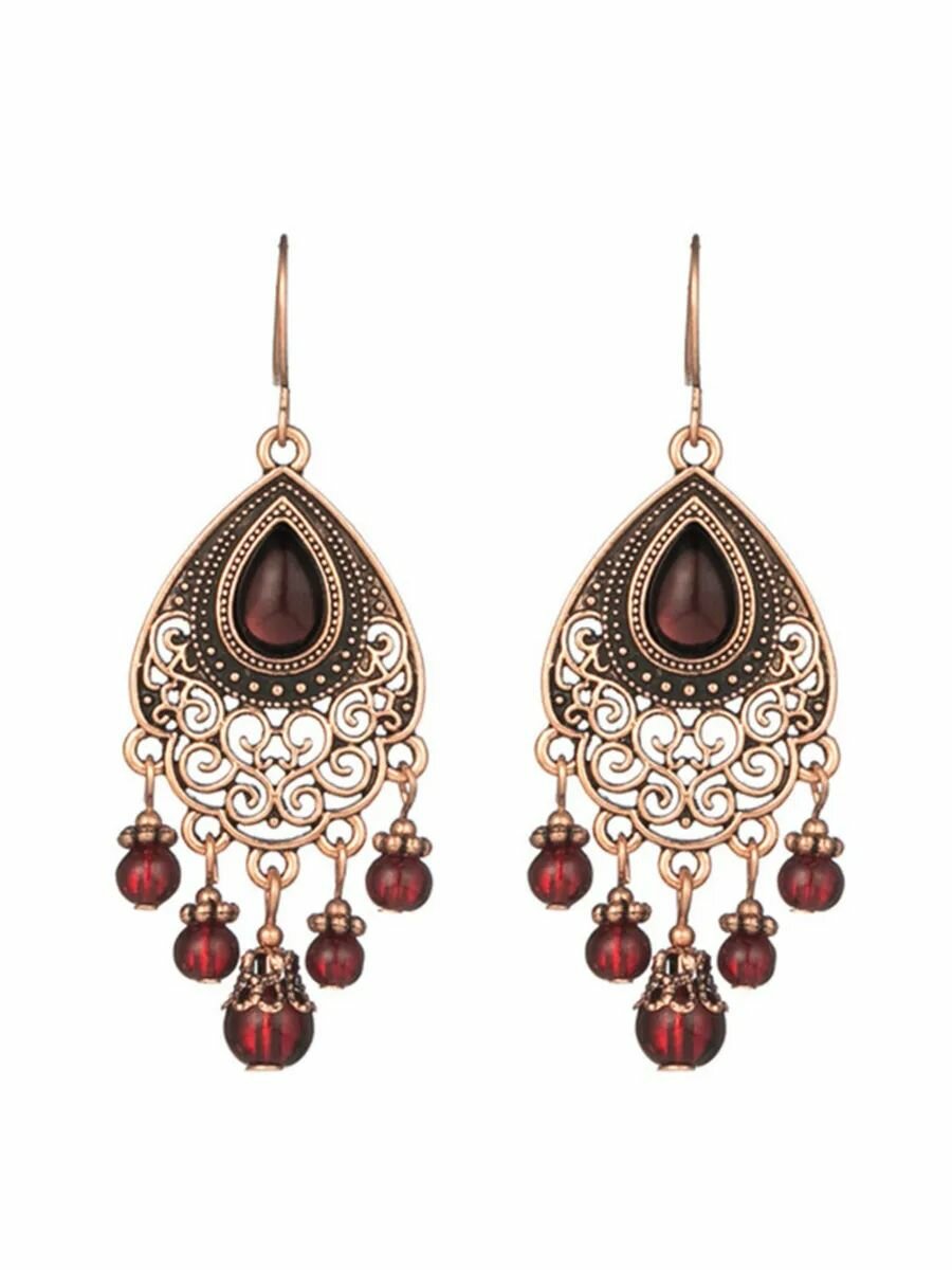 Серьги, эмаль, бирюза синтетическая