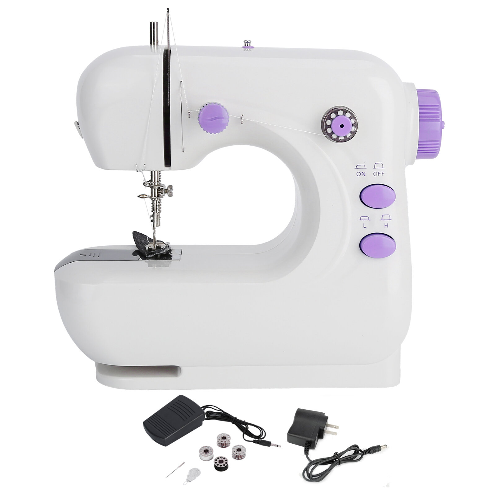 Электрическая мини-швейная машина, инструмент для вышивания, модель 306A
