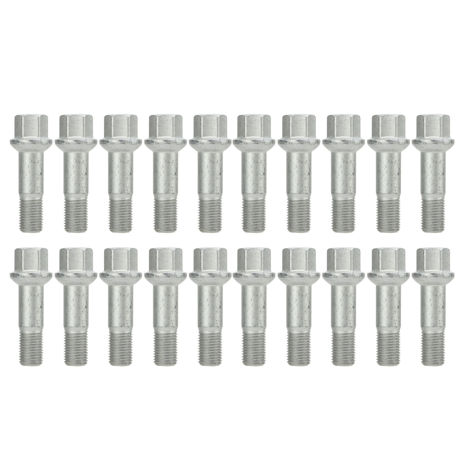 20 ПК, колесо колеса, продувная болт M14X1,5 0009905307 Длина 67 мм замена для Mercedes -Benz ML350 S500 GLK350 S550 CL500 GL450