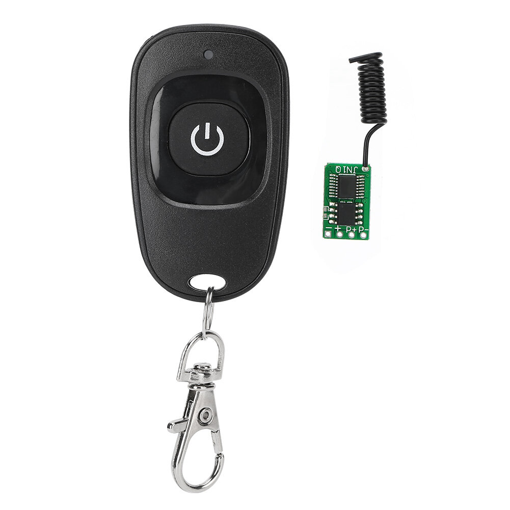 Мини-беспроводной переключатель 3,7 В 6 В 9 В 12 В Реле дистанционного управления Контроллер питания Дистанционное включение и выключение