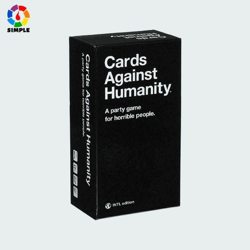 Cards Against Humanity Basic Pack 550 Card Full Base Set Party Game Fun Games настольная игра