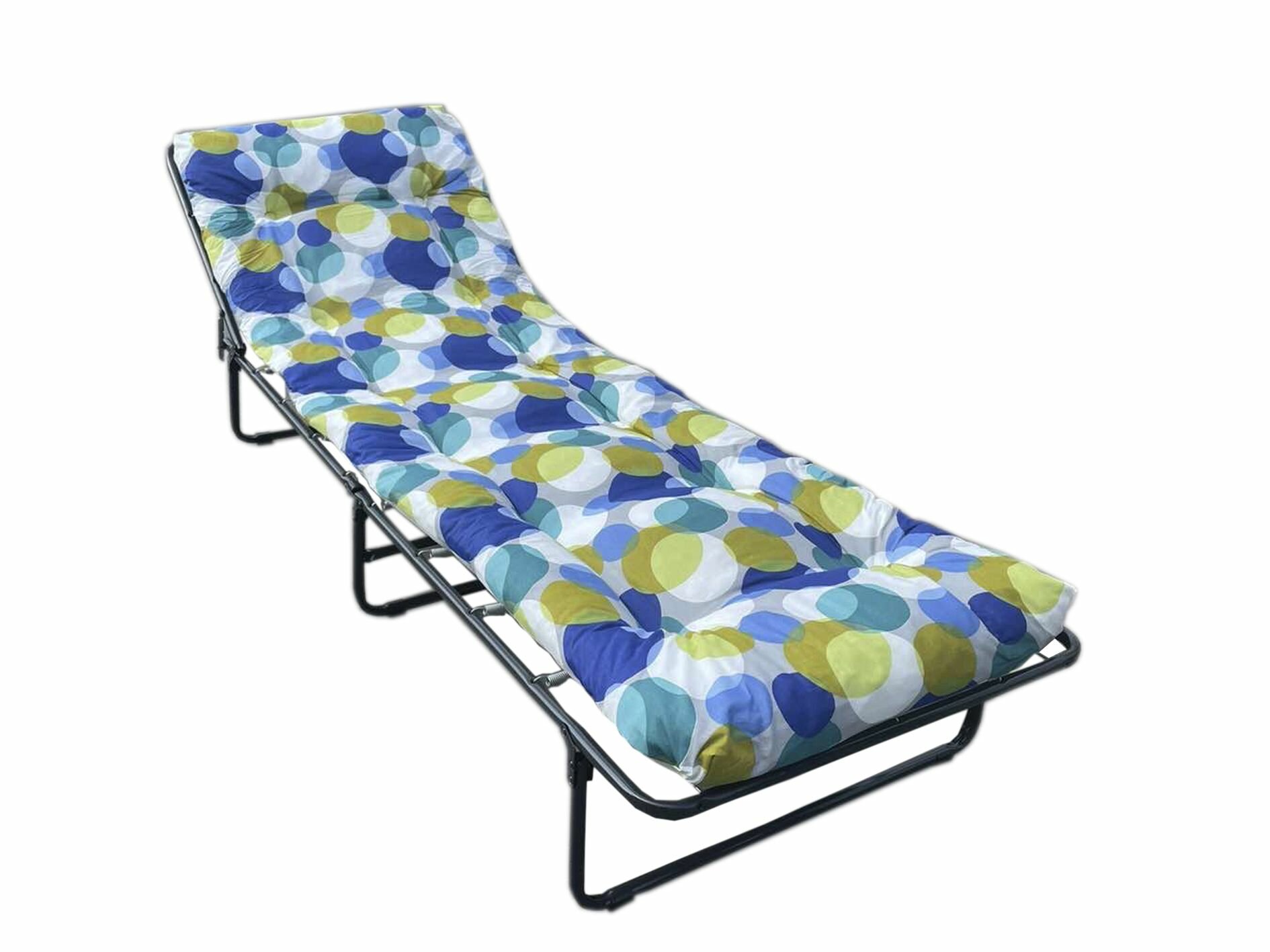 Кровать раскладная Мебельторг Стефания мягкая крошка арт. с88а/44 Разноцветный рис. круги 3233742901