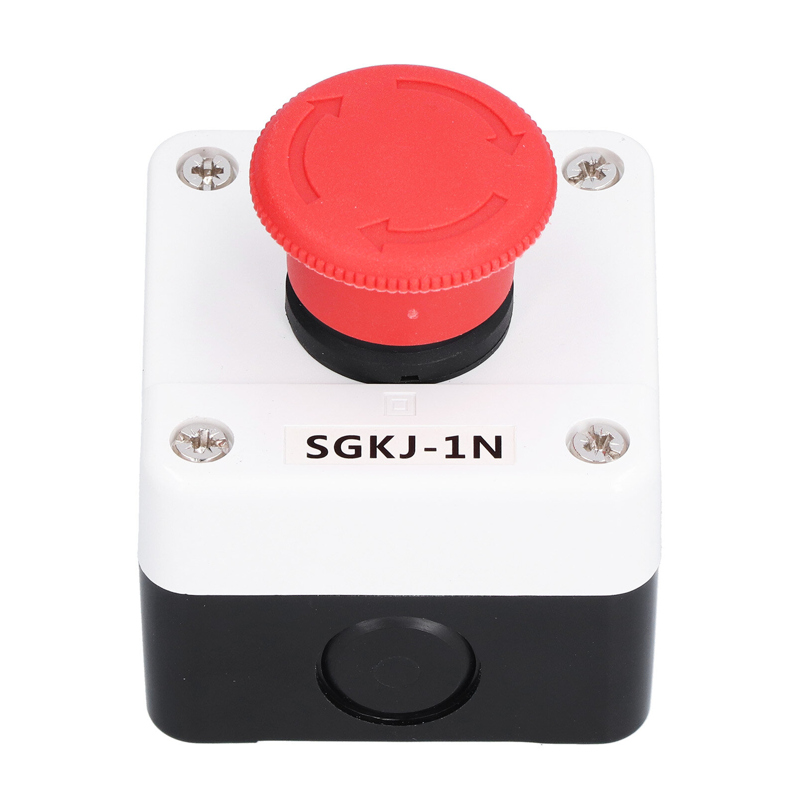 SGKJ 1N Emergency Stop Push Button Switch Station Waterproof Mushroom for Automatic Control Circuits