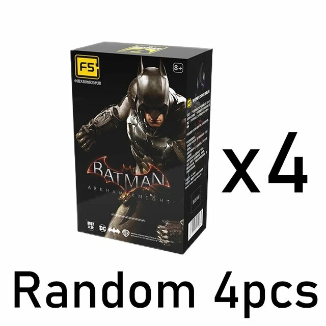 Совершенно новые фигурки Бэтмена из Arkham Knight от F5 в закрытой коробке, 7 вариантов, подвижные фигурки высотой 10 см, коллекционные, декоративные модели, игрушки для мальчиков, подарки.
