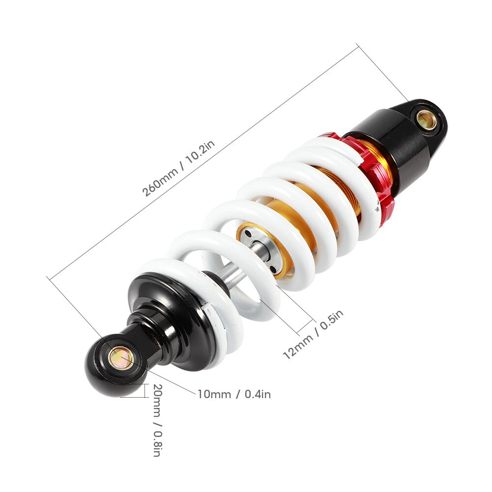 260 мм задний амортизатор подвески амортизатор для 70-150CC DIRT PIT PRO BIKE TRAIL