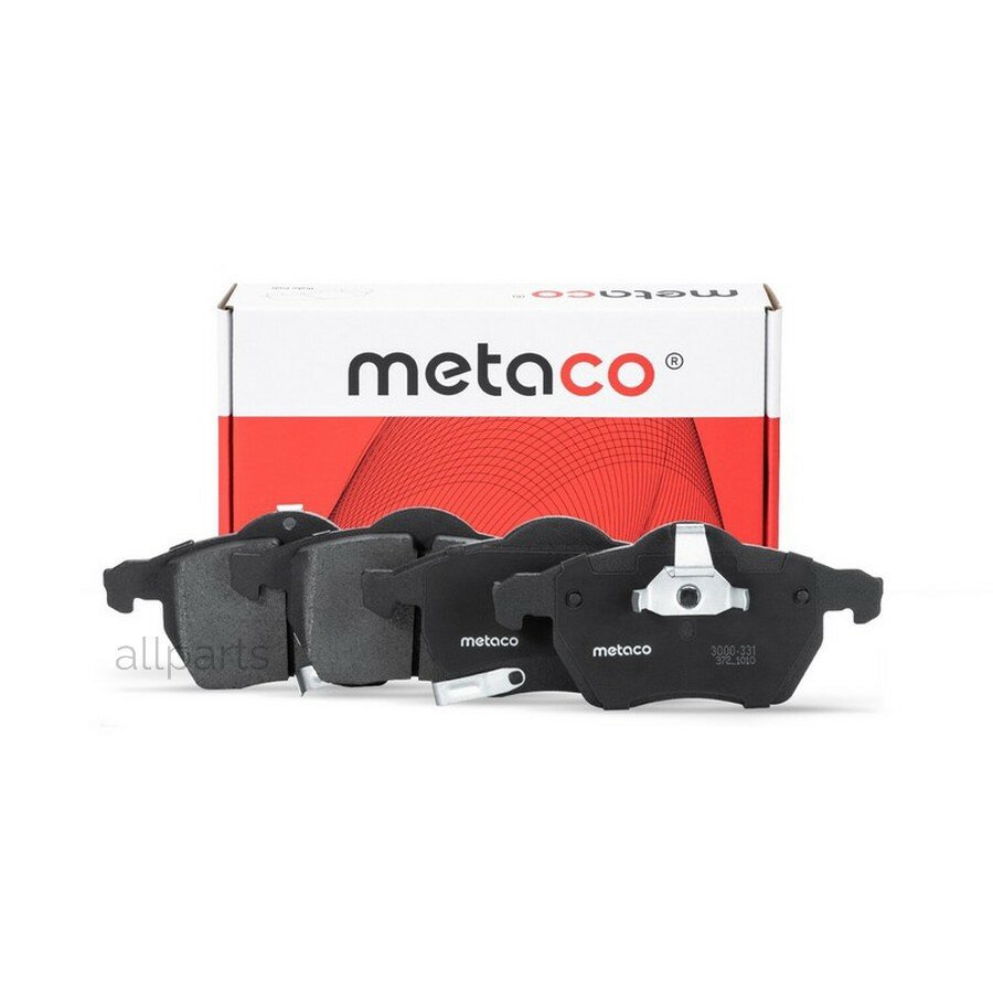 METACO 3000-331 Колодки тормозные передние к-кт