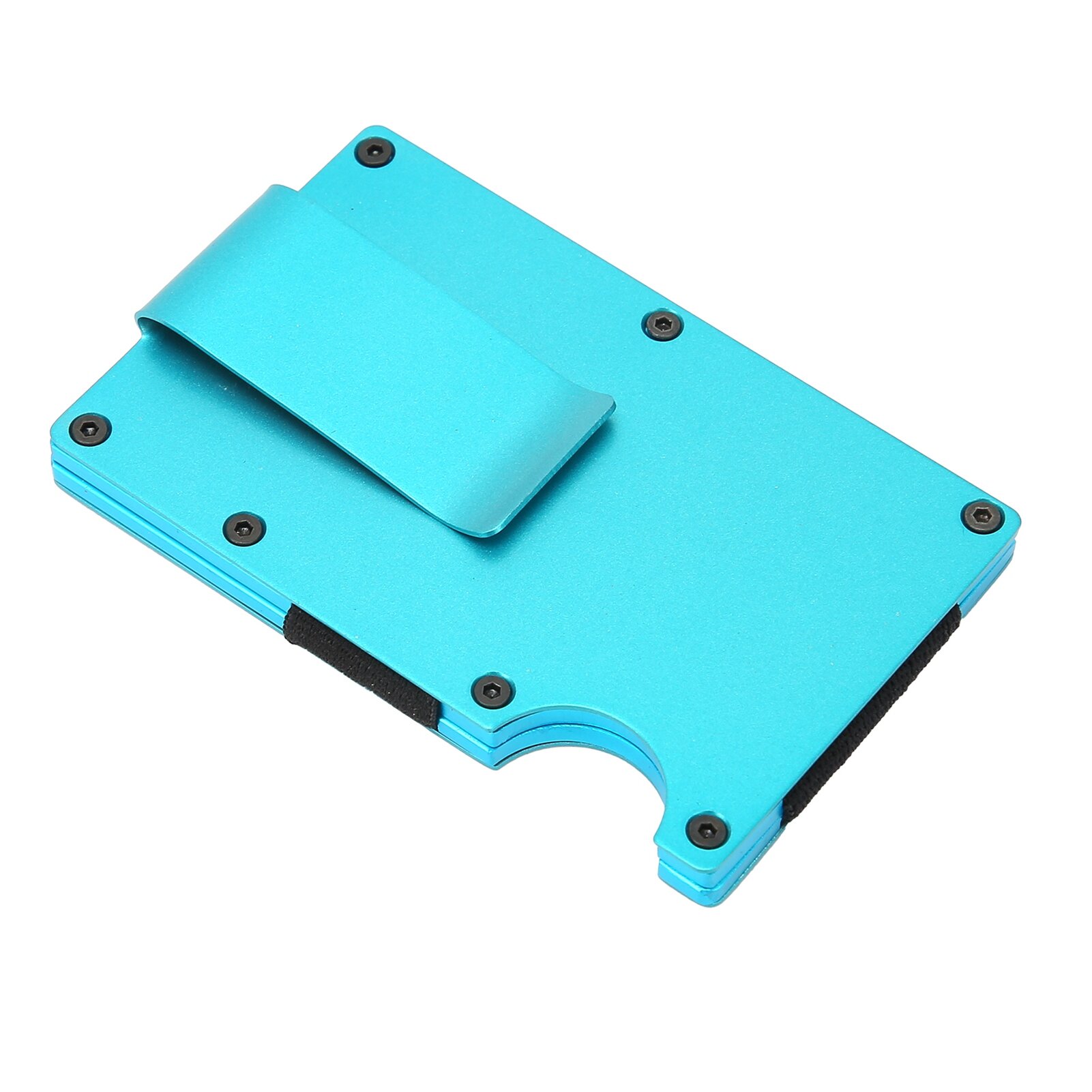 Чехол для визитных карточек Портативный чехол для карт Модный кошелек из нержавеющей стали для карточек GiftBlue X-11 # A