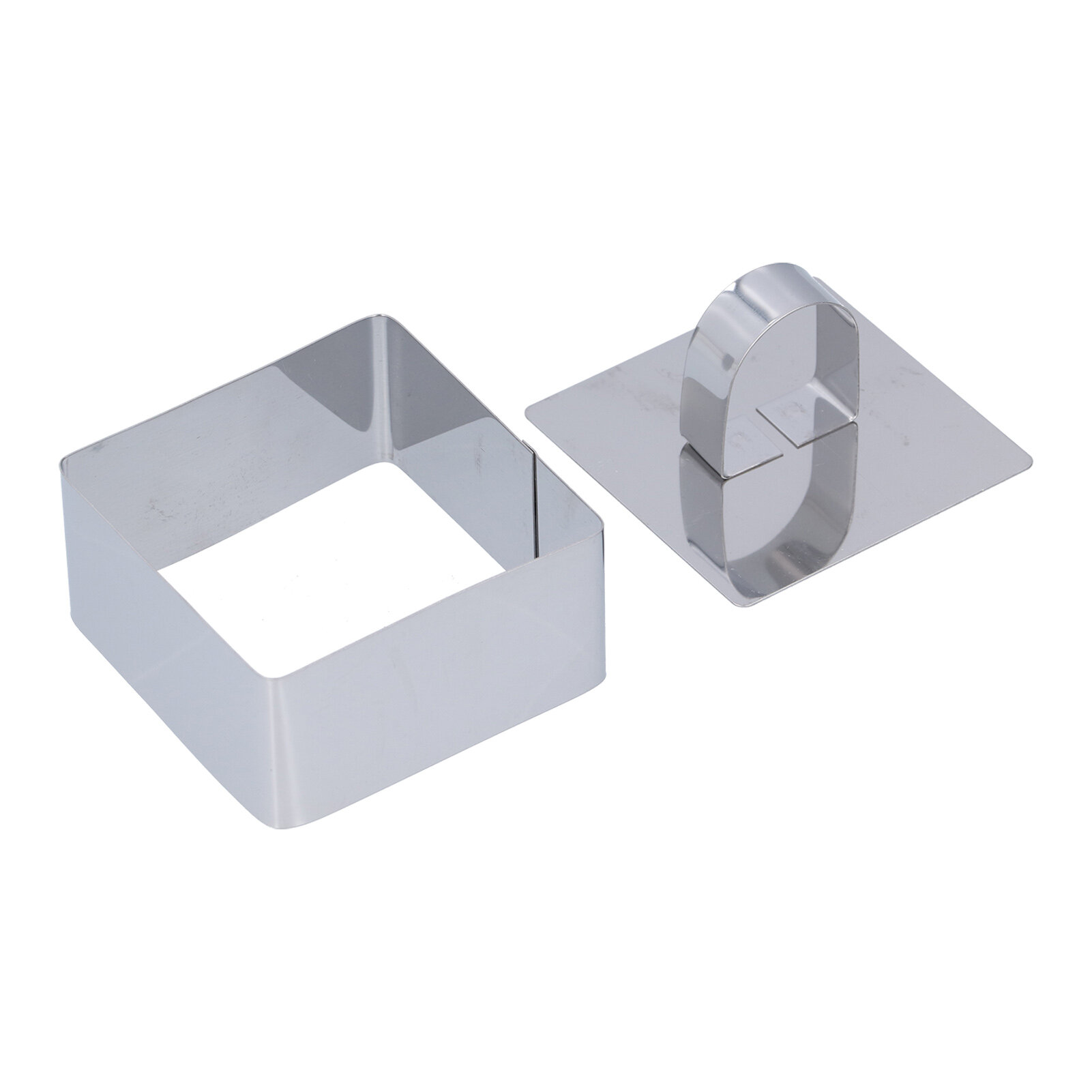 Корт -мусс -кольцо плесень из нержавеющей стали десертные кольца для пирога для салатов выпечка